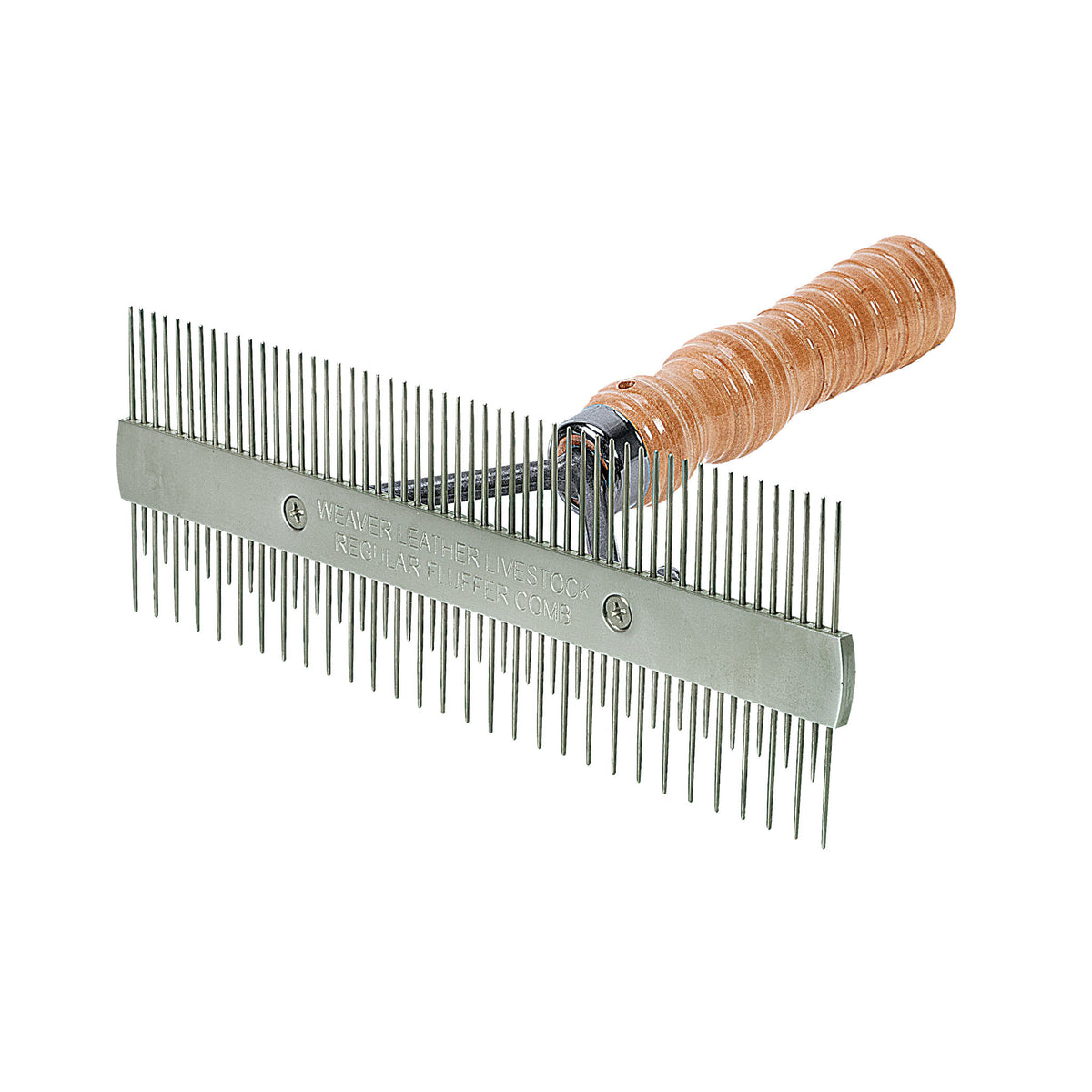 Weaver Livestock 2 Sided Comb, Wood Handle - Weaver Livestock