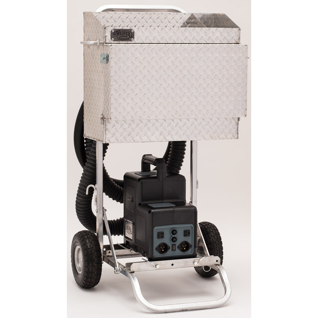 Deluxe Blower Cart with Showbox - Weaver Livestock