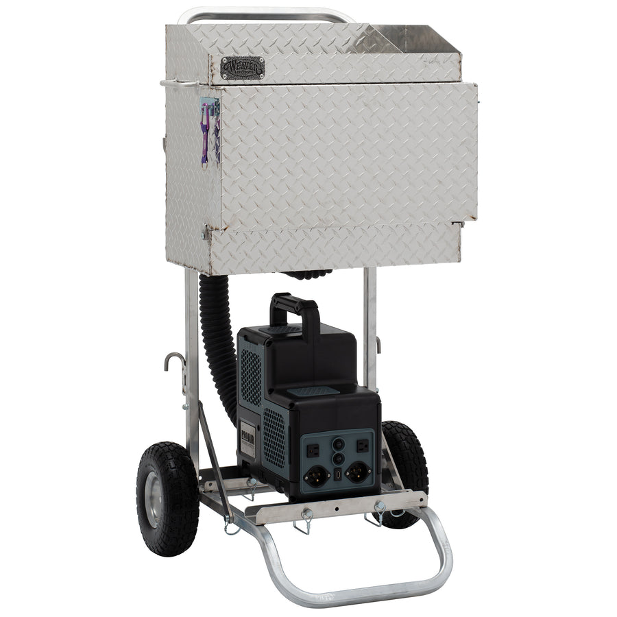 Deluxe Blower Cart with Showbox - Weaver Livestock