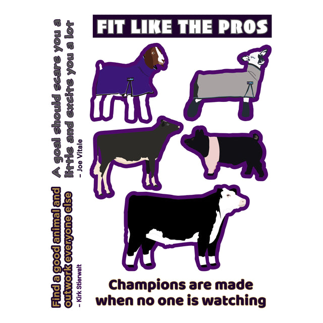 Sticker Sheet - Weaver Livestock