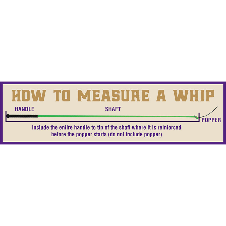 Braided Basic Whip - Weaver Livestock