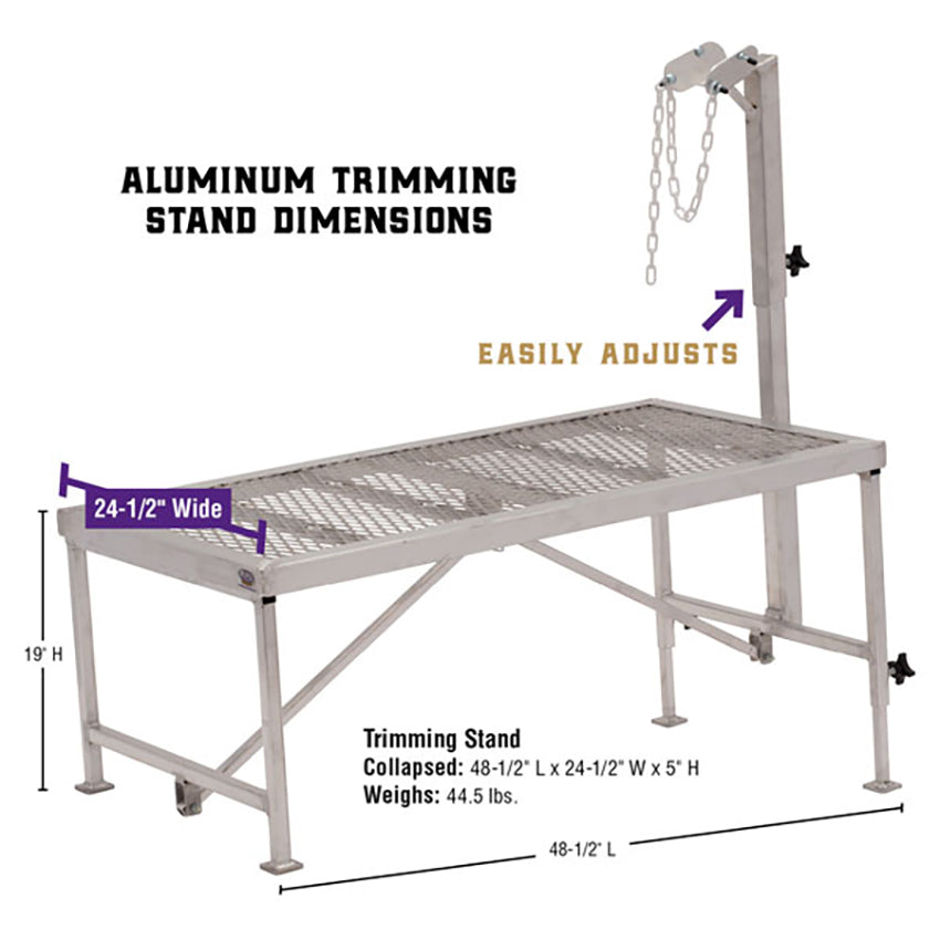 Aluminum Goat & Sheep Trimming Stand - Weaver Livestock